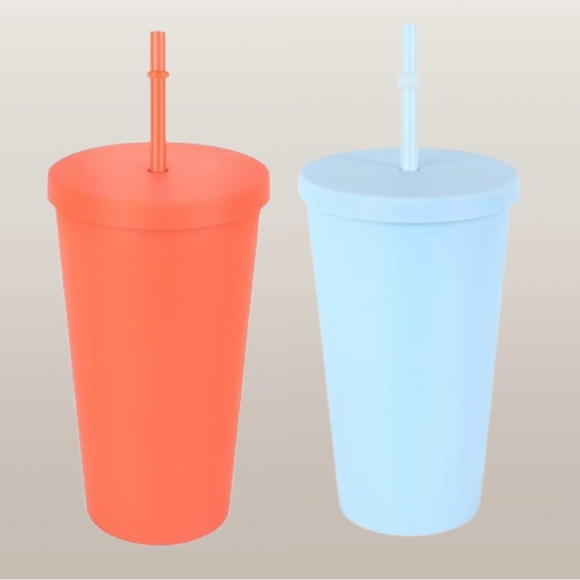 Dining | 2pack 2oz Colored Reusable Cups Plastic Tumblers Acrylic Cups ...